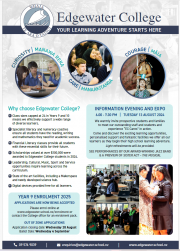 Welcome to Edgewater College, (09) 576 9039 Auckland.